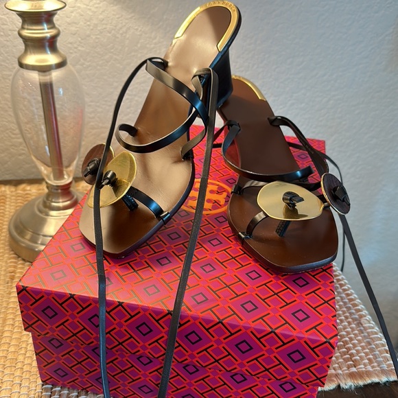 Tory Burch | Shoes | Tory Burch Artisanal Knot Heeled Sandal | Poshmark